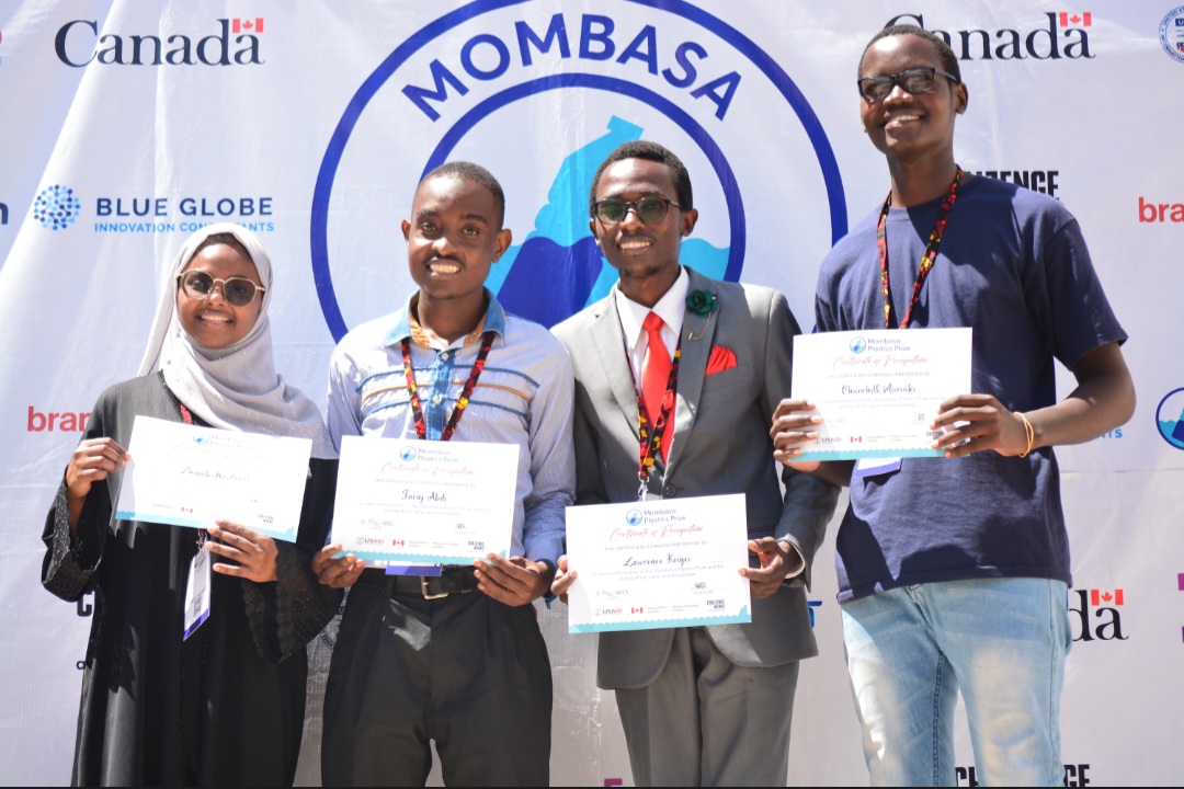 Three teams awarded for scaling plastic innovation in Mombasa - KBC