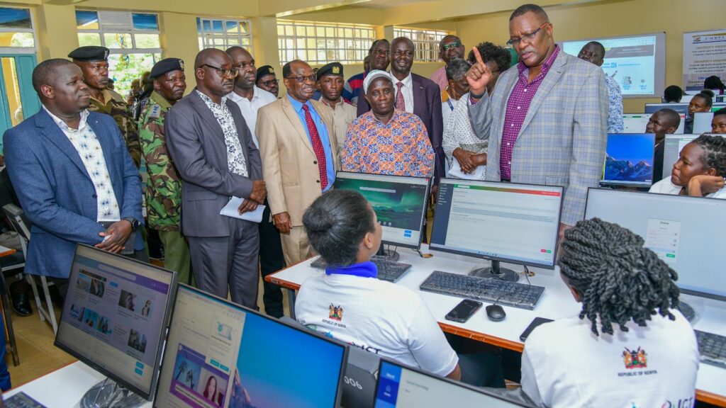 CS Owalo launches Jitume Digital Laboratory in Rongo University - KBC