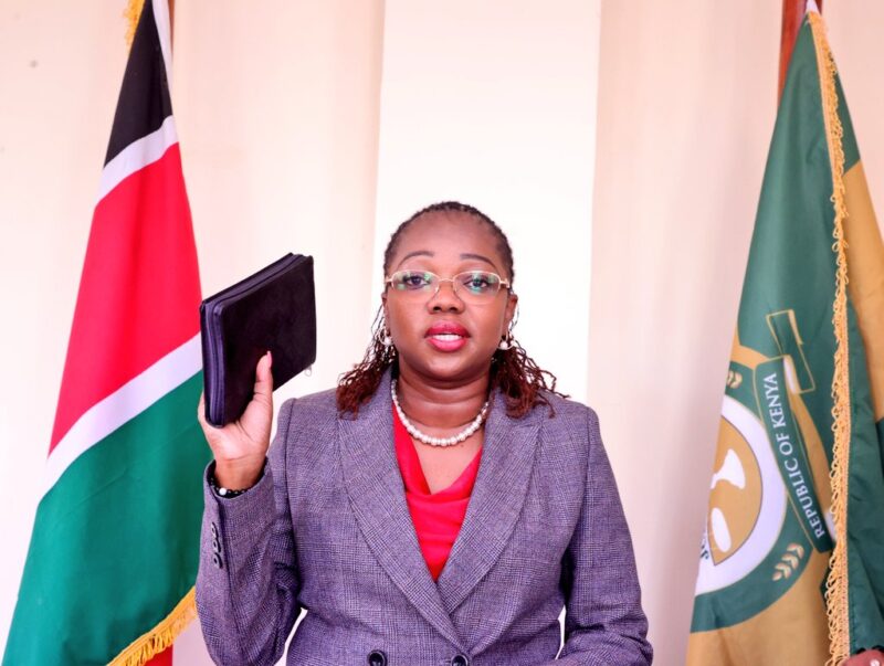 Rutto, Nzilani take oath of office as JSC members - KBC