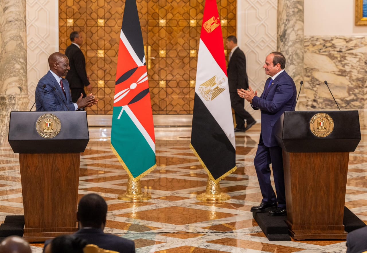 Kenya and Egypt sign 12 MoUs to boost trade, security ties | KBC Digital